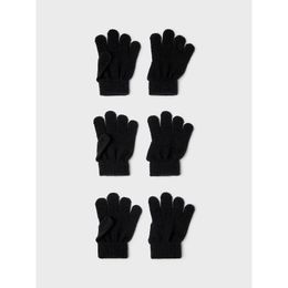 name it Strickhandschuhe »NKNMAGIC GLOVES 3P NOOS« Packung, 3 Stk. tlg. Black 7 Handschuhe im 3-er Pack von name it für Mädchen und Jungen