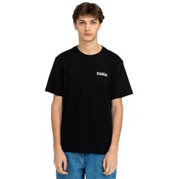 Element T-Shirt &raquo;Infinite Flowers&laquo; Flint Black S S Textil Stoff:...