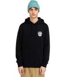 Element Kapuzensweatshirt &raquo;Great Outdoor&laquo; Flint Black L L Stoff: Mischgewebe aus Baumwolle und...