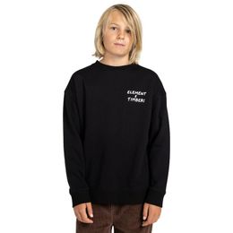 Element Sweatshirt &raquo;Timber Captured&laquo; Flint Black 14(155-164cm) 14(155-164cm) Umweltfreundliches Material: Mischgewebe...