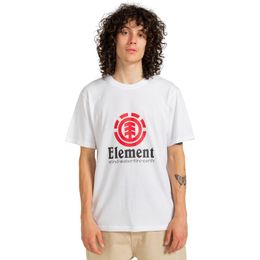 Element T-Shirt &raquo;Vertical&laquo; Optic White M M Material: Jersey-Stoff aus Baumwolle...