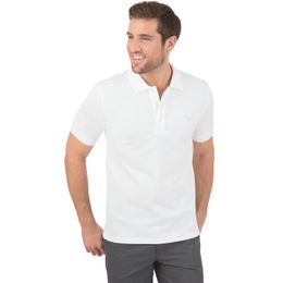 TRIGEMA Poloshirt »Poloshirt in Piqué-Qualität« 1 Stk. tlg. weiss M M Piqué Qualität