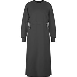Sportalm KITZB&Uuml;HEL Sweatkleid Ohne Tasche mit Kordeldurchzug schwarz 42 - N-Gr N-Gr 42 Sportives Kleid mit Kordeldurchzug in der Taille von Sportalm