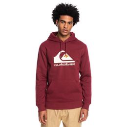 Quiksilver Hoodie &raquo;Big Logo&laquo; Ruby Wine M M Stoff: Baumwoll-Polyester-Mischgewebe [280...