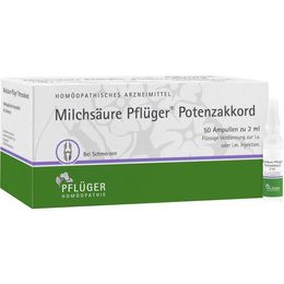 Pfl&uuml;ger&reg; Milchs&auml;ure Pfl&uuml;ger Potenzakkord Inj.-Lsg.Amp. 50 St