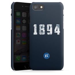 DeinDesign iPhone SE (2020) Handy Premium Case Smartphone Handyh&uuml;lle Schutzh&uuml;lle matt Ksc Karlsruher Sc Bundesliga Premium Case
