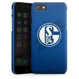 DeinDesign iPhone SE (2020) Handy Premium Case Smartphone Handyh&uuml;lle Schutzh&uuml;lle matt Fc Schalke 04 Official Licensed Product Premium Case