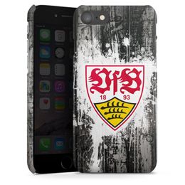 DeinDesign iPhone SE (2022) Handy Premium Case Smartphone Handyh&uuml;lle Schutzh&uuml;lle matt Vfb Stuttgart Bundesliga Official Licensed Product Premium Case