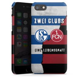 DeinDesign iPhone SE (2020) Handy Premium Case Smartphone Handyh&uuml;lle Schutzh&uuml;lle matt Fc Schalke 04 Friendship 1. Fc N&uuml;rnberg Premium Case