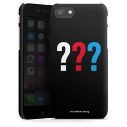 DeinDesign iPhone SE (2020) Handy Premium Case Smartphone Handyh&uuml;lle Schutzh&uuml;lle matt Official Licensed Product Logo Die Drei ??? Premium Case