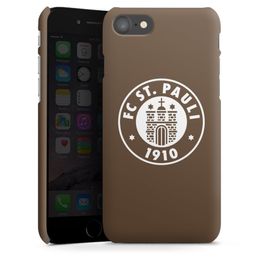 DeinDesign iPhone SE (2020) Handy Premium Case Smartphone Handyh&uuml;lle Schutzh&uuml;lle matt Fc St. Pauli Official Licensed Product Coat Of Arms Premium Case