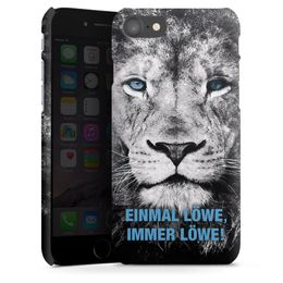DeinDesign iPhone SE (2020) Handy Premium Case Smartphone Handyh&uuml;lle Schutzh&uuml;lle matt Tsv 1860 M&uuml;nchen Official Licensed Product Lion Premium Case