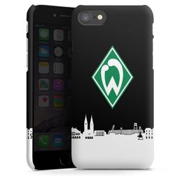 DeinDesign iPhone SE (2022) Handy Premium Case Smartphone Handyh&uuml;lle Schutzh&uuml;lle matt Skyline Sv Werder Bremen Official Licensed Product Premium Case