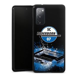 DeinDesign Galaxy S20 FE Handy Silikon H&uuml;lle Case schwarz Handyh&uuml;lle Sc Paderborn 07 Stadium Official Licensed Product