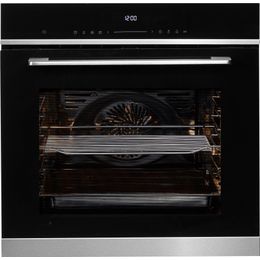Hanseatic Einbaubackofen "7NM30T0-E111E00", Energieeffizienz: A+ (A+++-D), schwarz, B:59,5cm H:59,5cm T:56,5cm, Backöfen, Pizzastufe - damit die Pizza perfekt wird