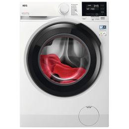 AEG Waschmaschine "LR6FA49FL 914915728", Energieeffizienz: A (A-G), weiß, B:59,7cm H:84,7cm T:66cm, Waschmaschinen, Hygiene-Programm mit Dampf: Entfernt zuverlässig Viren und Bakterien