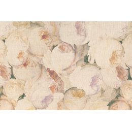 Fototapete ARCHITECTS PAPER "Atelier 47 Flowers 1", rosa (rosa, creme, beige), B:4m L:2,7m, Vlies, Tapeten, Vlies, Wand, Schräge, Decke