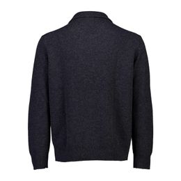 Troyer LINDBERGH "LINDBERGH Troyer", Herren, Gr. L, charcoal mel, Obermaterial: 80% Lammwolle, 20% Nylon, Rundhals, Pullover