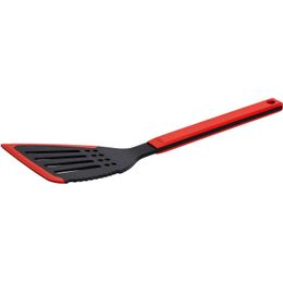 Pfannenwender Woll "Cook it", rot, B:11cm H:4,5cm, Kunststoff, Silikon, K&uuml;chenpaletten, Pfannenwender, aus hochwertigem Kunststoff und Silikon
