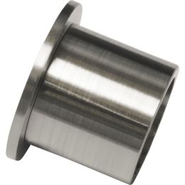 Wandbefestigung Gardinia "Memphis", silber (edelstahlfarben), Gardinenstangenhalterungen, Serie Einzelprogramm Memphis Ø 16 mm