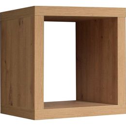 Mäusbacher Wandregal MÄUSBACHER "Big System Office", braun (asteiche), B:40cm H:41cm T:40cm, Holzwerkstoff, Regale, Breite 40 cm