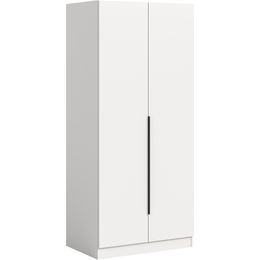 Kleiderschrank Home Affaire "Skarde Schlafzimmerschrank, Garderobe, Schrank, Bestseller", weiß, B:80cm H:180cm T:52cm, Spanplatte, Schränke, Breite: 80 cm, weiß, Kleiderstange, Einlegeboden