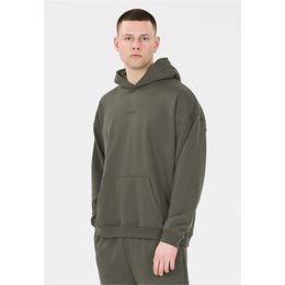 Kapuzensweatshirt Virtus "Kayce", Herren, Gr. L, dunkelgrau, 45% Polyester, 35% Baumwolle, 20% Polyester, unifarben, normal, ohne Ausschnitt, Sweatshirts, mit höchstem Tragekomfort