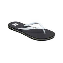Sandale DC Shoes "Spray", Gr. 5(36), schwarz-weiß (schwarz, weiß), Obermaterial: Synthetikmaterial / Außensohle: EVA, Schuhe
