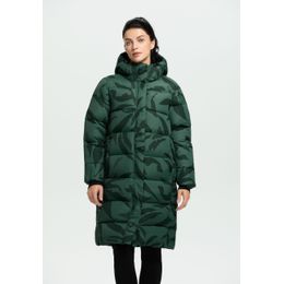 Icepeak Damen Outdoorjacke "Icepeak Mantel Pindall"antikgr&uuml;n, Gr. 36, 100% Polyester, Jacken