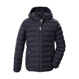 G.I.G.A. by Killtec Steppjacke "Mädchen Steppjacke OOGW 2", Kinder, Gr. 128, blau (navy), Oberstoff: Oberseite: 100% Polyester (recycelt), Rückseite: 100% Polyester (recycelt), Füllung: 100% Polyester, G.I.G.A. DX BY KILLTEC, Jacken, Leichte. winddichte Mädchen Steppjacke, wasserabweisend