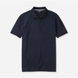 Poloshirt OLYMP, Herren, Gr. XXL, marine, Jersey, Obermaterial: 100% Baumwolle, regular fit normal, Rippbündchen, Shirts, unifarben, regular fit, casual, Jersey