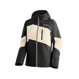 Skijacke Maier Sports "Amiata W", Damen, Gr. 36, hellbeige, 100% POLYESTER, Jacken, Damen Winterjacke wasserdicht u. atmungsaktiv
