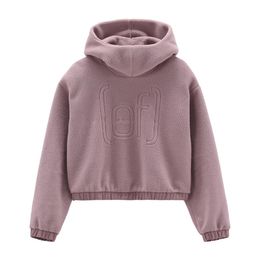 Kapuzenpullover CMP, Damen, Gr. L, orchid, Obermaterial: 100% Polyester, Pullover