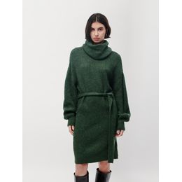 LEGER Damen Strickkleid "Colleen, LeGer by Lena Gercke"braun melange, Gr. 42, unifarben, Strick, Obermaterial: 56% Polyacryl, 44% Polyamid, Kleider,
