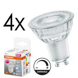 hofstein LED GU10 4er Set 4,7 Watt 4000 Kelvin 350 Lumen