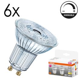 Osram LED GU10 6er Set 4,5 Watt 2700 Kelvin 350 Lumen