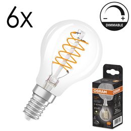 Osram LED E14 6er Set 4,8 Watt 2700 Kelvin 470 Lumen