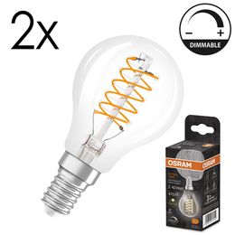 Osram LED E14 2er Set 4,8 Watt 2700 Kelvin 470 Lumen