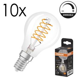 Osram LED E14 10er Set 4,8 Watt 2700 Kelvin 470 Lumen