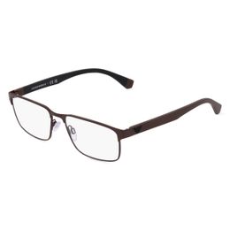 Emporio Armani EA1105 Brille Herren | Fassung: Vollrand, Quadratisch, Braun
