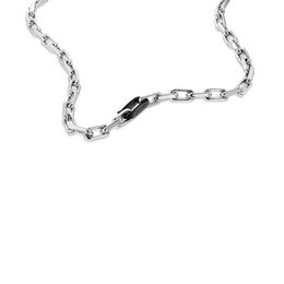 Edelstahlkette Calvin Klein "CK ASPIRE", edelstahlfarben, Halsketten, Damen, Edelstahl, L: 63,5 B: 7mm, B:7mm