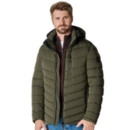 Steppjacke Casamoda "Casamoda Steppjacke uni", Herren, Gr. XL, grün, 100% Polyester, Jacken
