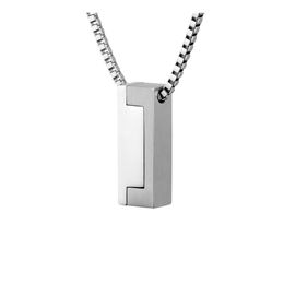 Kette mit Anhänger BOSS "CANDOR JEWELRY", edelstahlfarben, Halsketten, Damen, Edelstahl, L: 70 B: 2mm, B:2mm