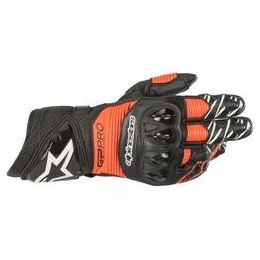 Alpinestars GP PRO R3 Handschuh schwarz / fluo-rot 3XL