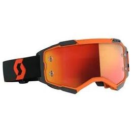 Scott Goggle Fury orange / schwarz / orange chrome works