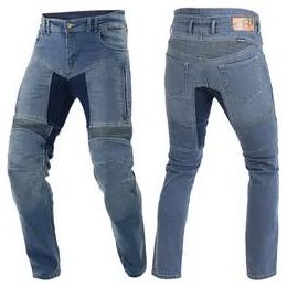 Trilobite Parado Motorrad-Jeans Monolayer Herren blau slim fit 36/32
