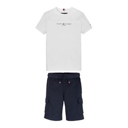 Tommy Hilfiger Set Jungen Größe 98 navy / weiß