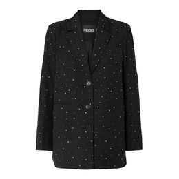 Pieces Blazer female Black size L
