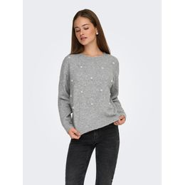 Jacqueline de Yong JDY Pullover 'JDYBELLA' Damen Gr&ouml;&szlig;e L hellgrau