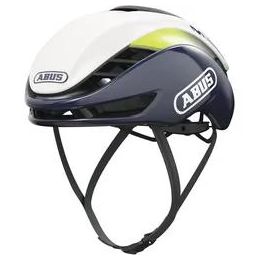 Fahrradhelm Abus "GAMECHANGER 2.0" Gr. S, blau (movistar team), Helme, S Kopfumfang: 51cm - 55cm